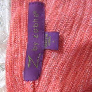 Z By Zobha | Tops | Z By Zobha Top Long Sleeves With Crepe Fabric Back ...